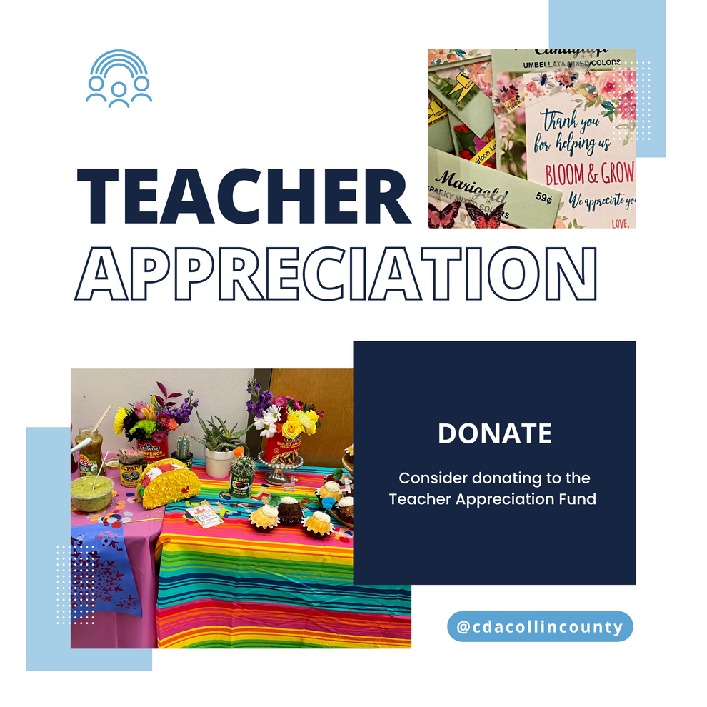 Teacher Appreciation Donation – CDA CC PTF